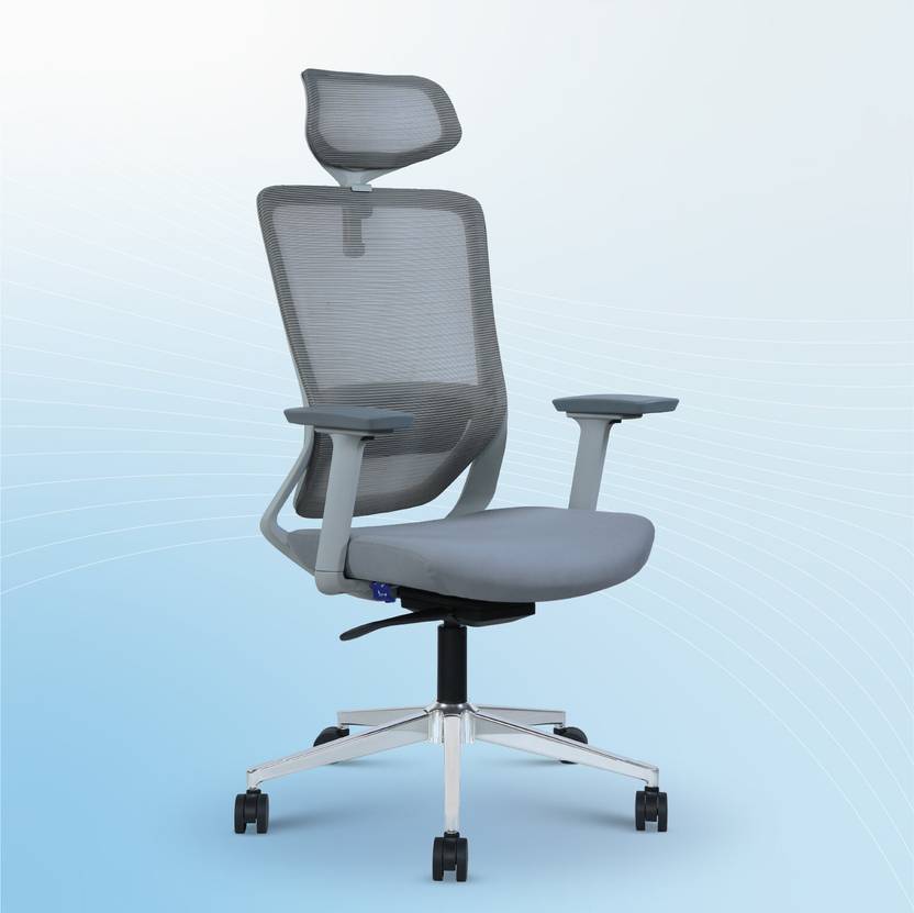 Vergo Ease Mesh Office Chair, Adjustable Armrest, Lumbar Support ...