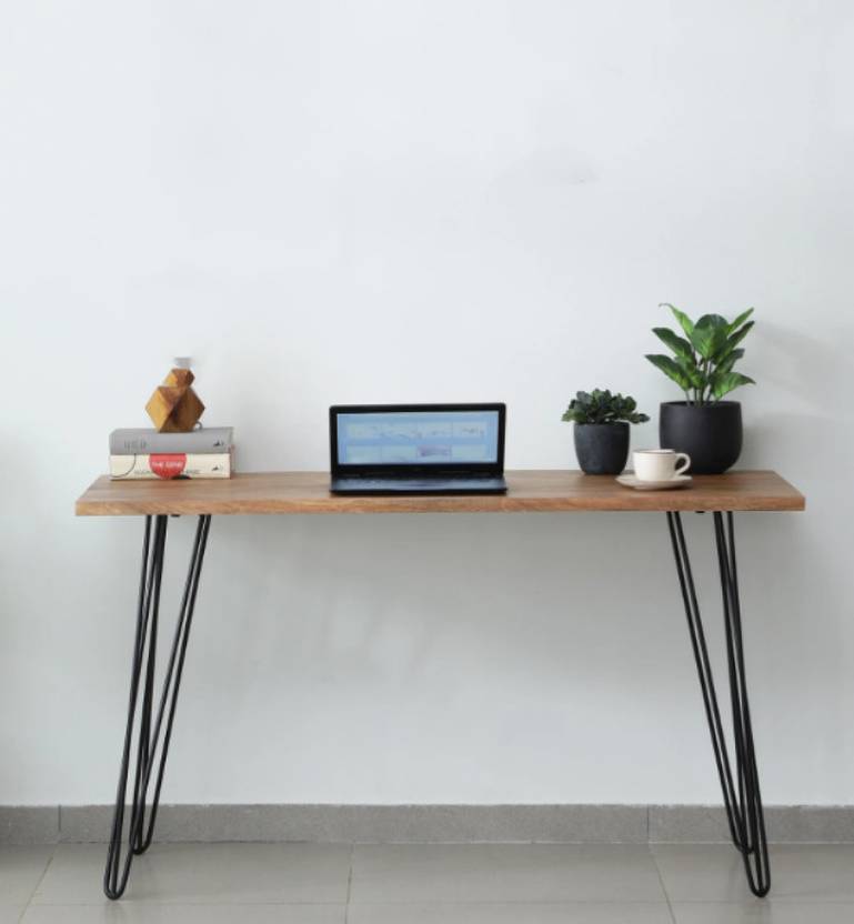 Flipkart Perfect Homes Chloe Solid Wood Study Table Price in India ...