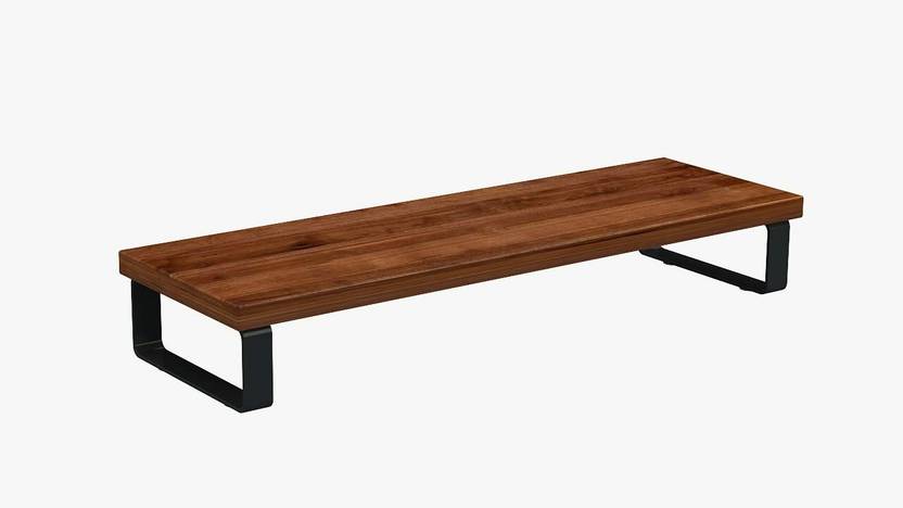 Flux Wooden Monitor Stand Organizer Desktop Ergonomic Monitor Riser ...