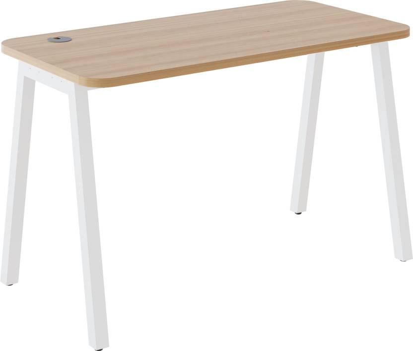 HNI India IVO900 WHITE Engineered Wood Office Table Price in India ...