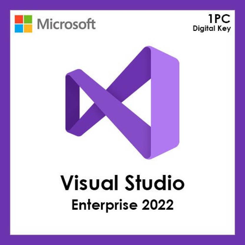 MICROSOFT Visual Studio Enterprise 2022 (1 User/PC, Lifetime Validity ...