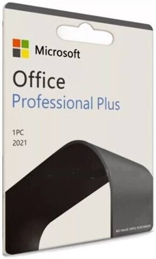 MICROSOFT Office Professional Plus 2021 (1 User/PC, Perpetual License ...