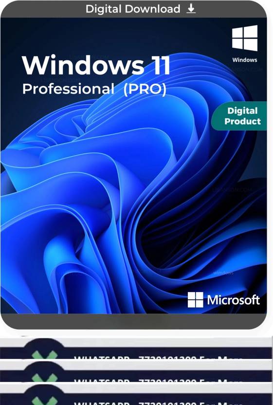 MICROSOFT Windows 11 Pro www.Oemcdkeys.com For More Discount 64/32 Bit ...