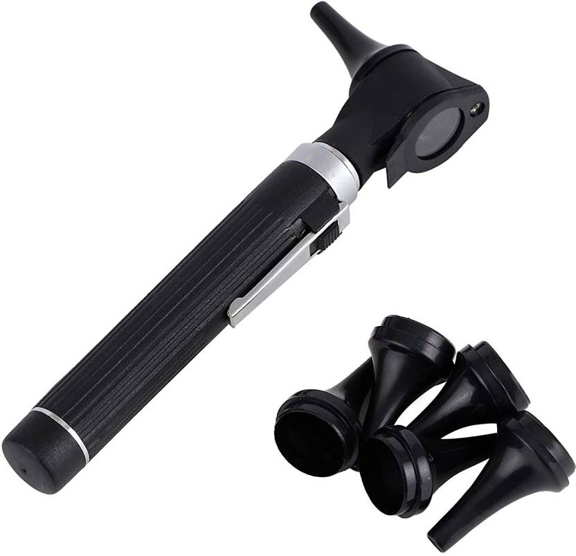 ACU-CHECK Optic Mini Pocket Otoscope Set LED Ear Scope Medical ...