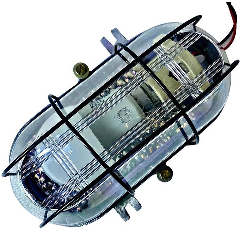 Volt Light 9 WATT TVS Bulkhead Aluminium Casting, Iron Grill ...