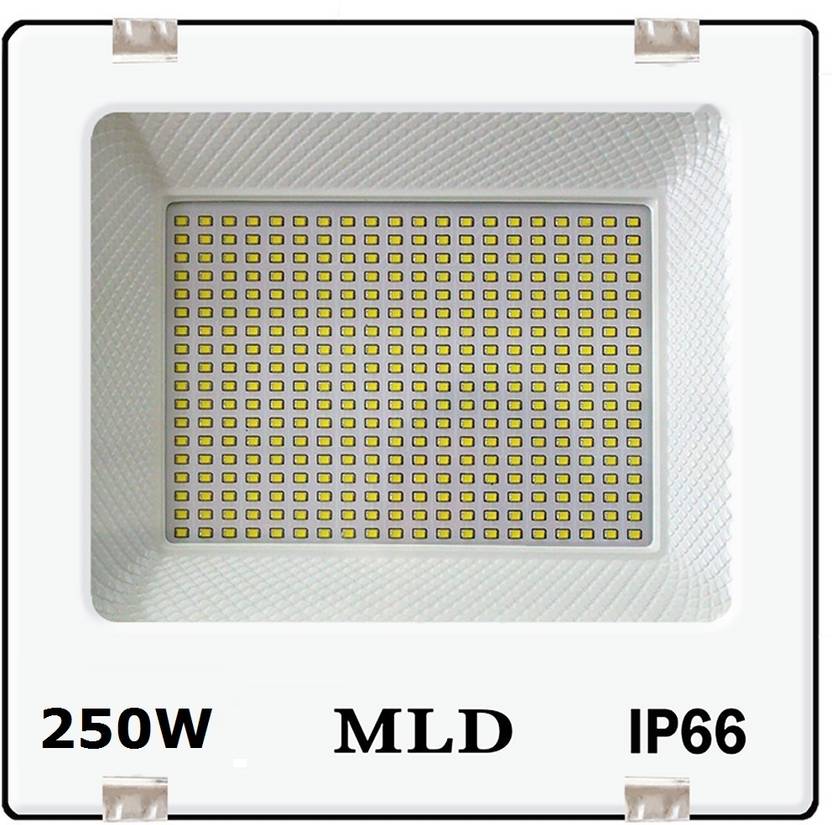 MLD 250 Watts Led Flood Light halogen (250w,Colour-White)-Pack of 7 ...