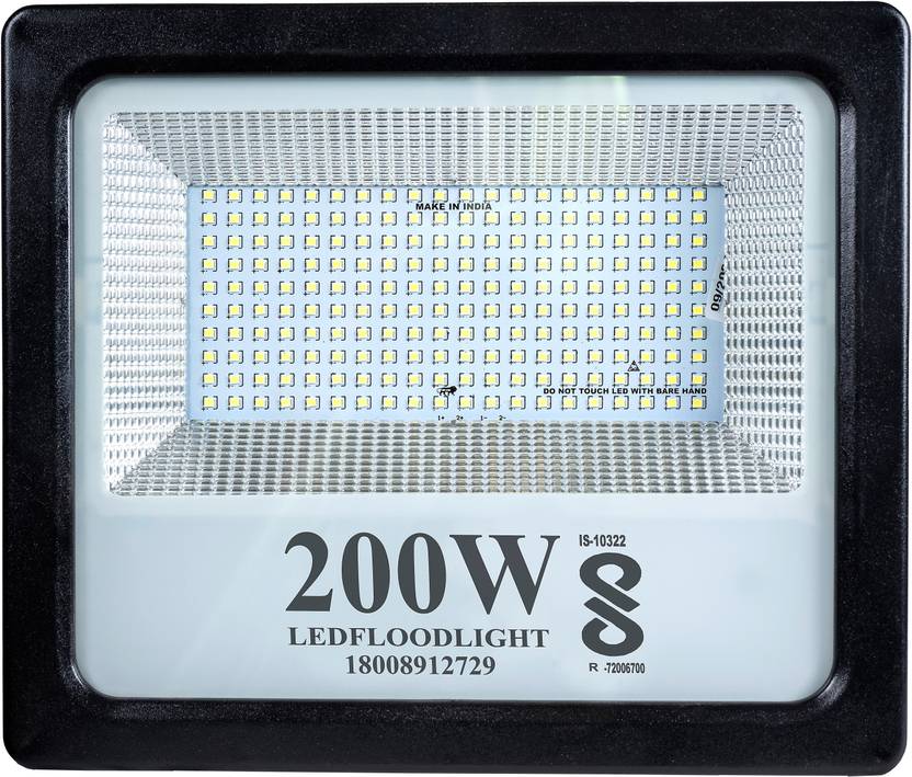 PE 200W BIS Approved PC Body LED Flood Halogen Light With 2 Year ...