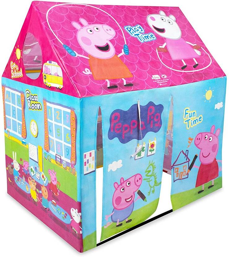 Joy Stories LED Light Big Size Peppa Pig Theme Play Tent House for Kids ...