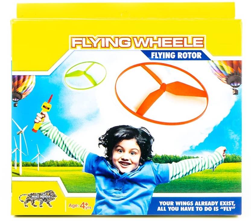 zokato Exciting Flying Rotor Wheel for Kids to Make Their Playtime Fun ...