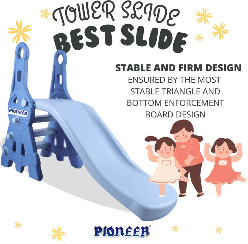 Pioneer Slide for Kids - Tower Slider for Indoor and Outdoor Use - Age ...
