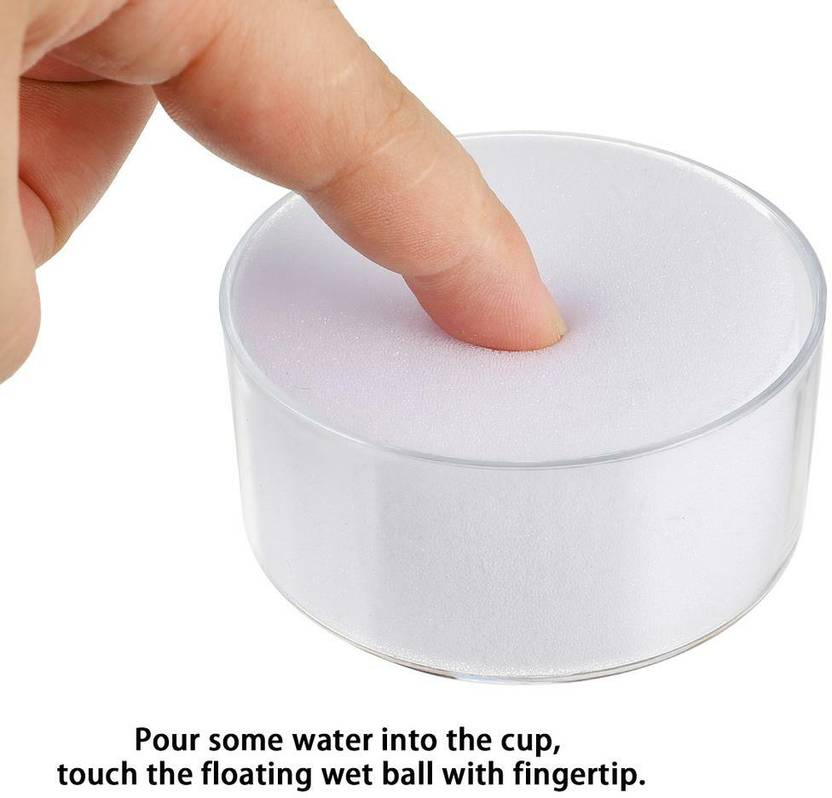 CLAPPERZZ Fingertip Paper Moistener Sponge for Grip Counting Papers ...