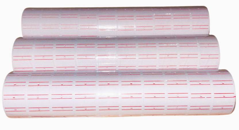 Mavin Price Tag Label Roll For MX-5500 | MRP Printing Sticker Roll ...