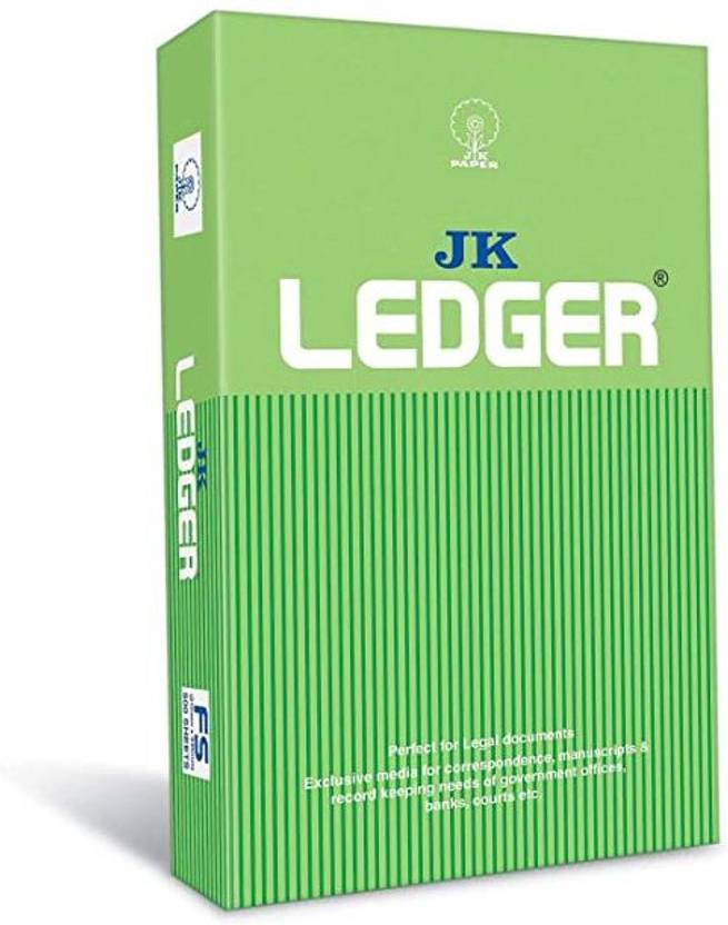 Flipkart.com | SHREE MAHAVIR PAPER Size FS/Legal Ledger Paper (Green ...