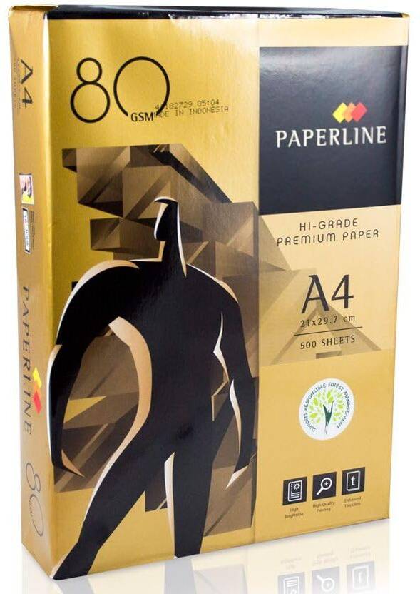 Flipkart.com | paperline Unruled A4 80 gsm A4 paper - A4 paper