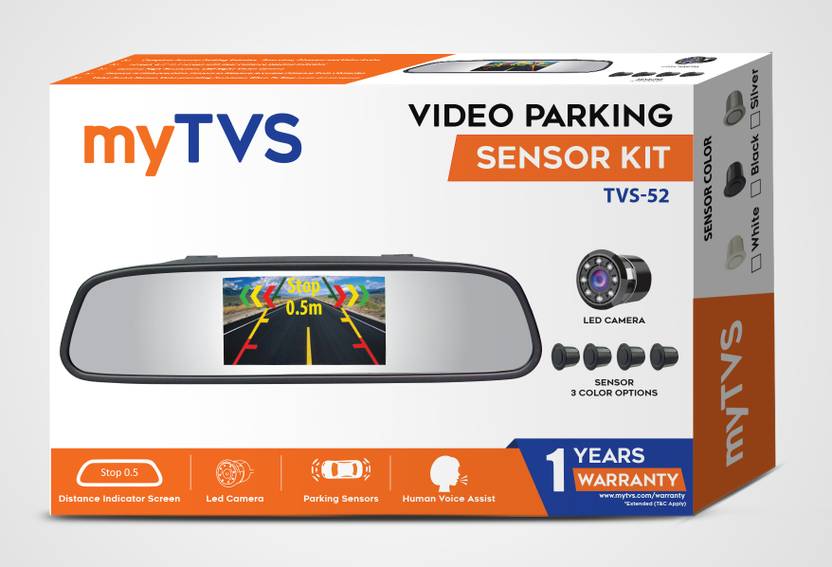 MYTVS tvs-52 Video Reverse Parking Sensor with Distance Reading Voice ...