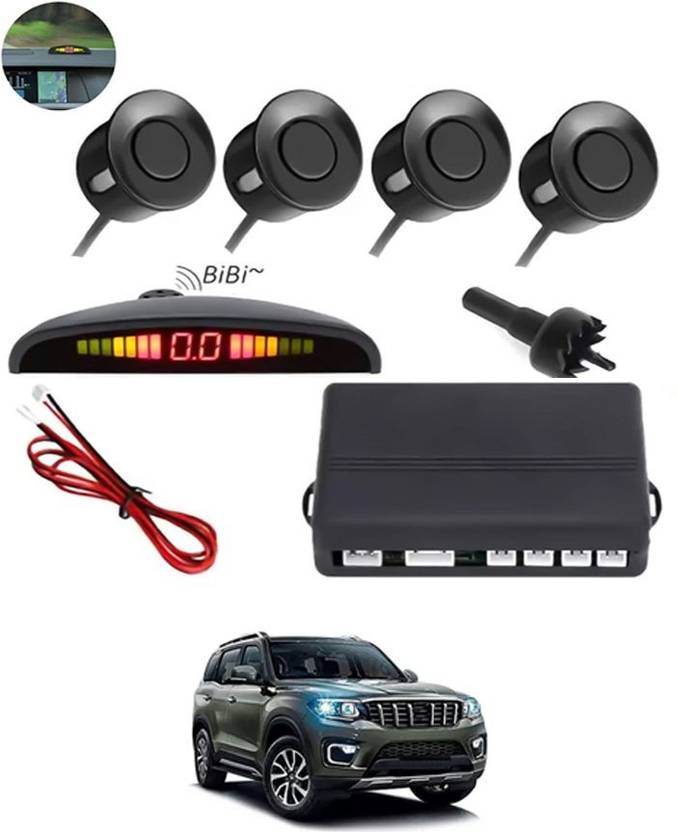 Carbazzar Universal 4 Black Reverse Parking Sensor-AF25B254 Universal 4 ...