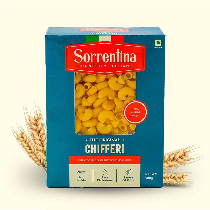 sorrentina Chifferi Pasta, 100% Durum Wheat Chifferi Rigate Pasta Price ...