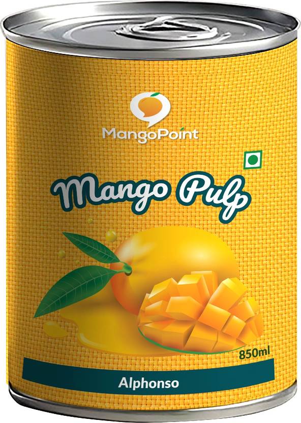 Mangopoint Alphonso Mango Pulp - 850 ml Price in India - Buy Mangopoint ...