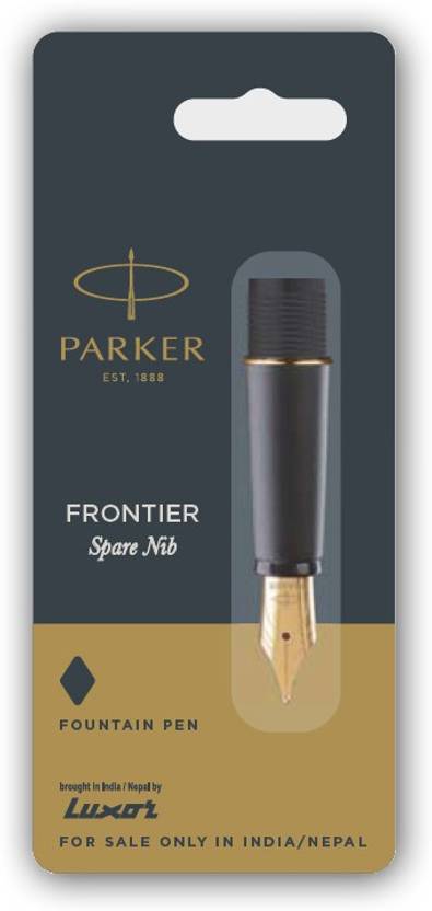 PARKER Frontier Gold Spare Nib Use Gold Fountain Pen Nib - Buy PARKER ...