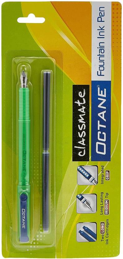 Classmate Fountain Ink Pen - Octane, 1 Numbers Fountain Pen - Buy ...