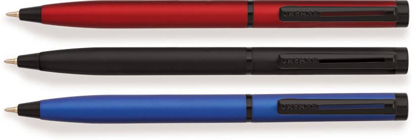 UNOMAX Enigma Premium Metal Body Jet Ink Technology Ball Pen - Buy ...