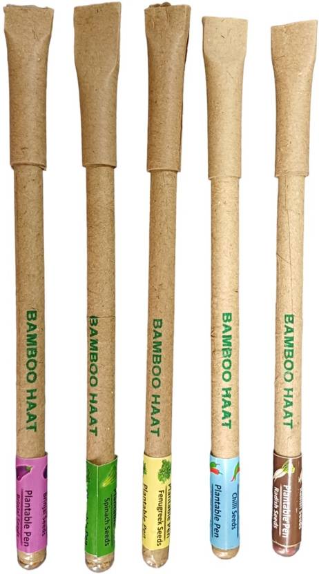 Bamboo Haat Use And Grow Plantable Recycled Seed Eco-friendly Kraft ...