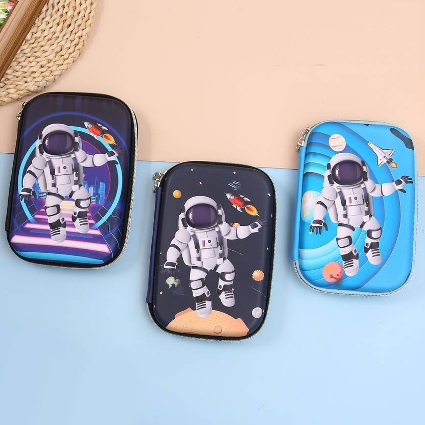 Flipkart.com | x pulse 3D EVA Space Pencil Case for Kids Pencil Pouch ...