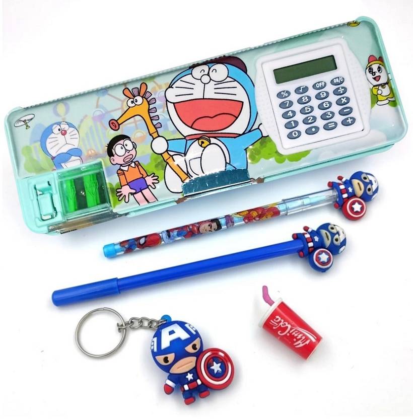 Flipkart.com | GrowFun Stationery Gift Set Combo Doraemon Calculator ...