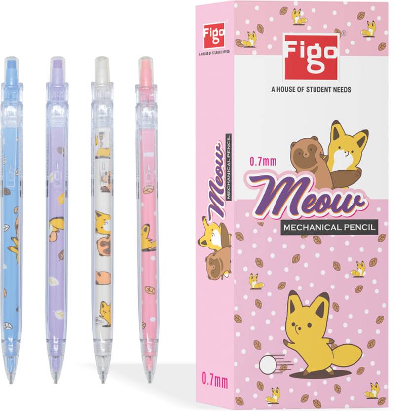 Flipkart.com | FIGO MEOW 0.7MM MECHANICAL PENCIL(10N OF PENCIL+10N OF 0 ...