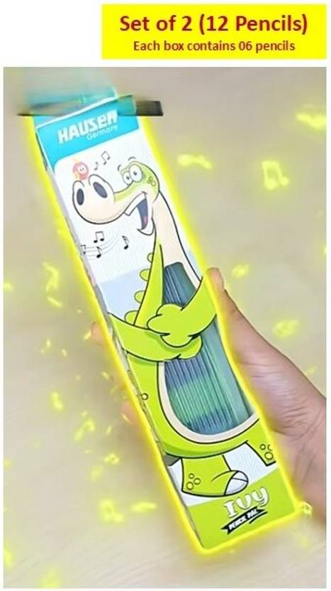 Flipkart.com | HAUSER IVY PENCIL PAL | 2 SETS | WITH POD ERASER ...