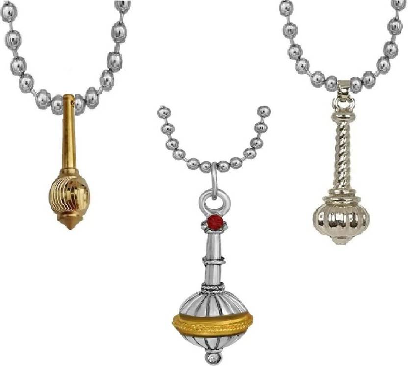 CResha Religious Bajrang Bali Hanuman Gada Pendant Locket for Men and ...