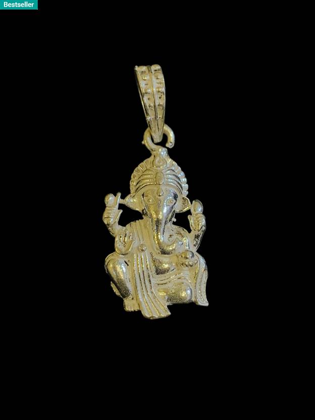 Jewellery Hub Silver Ganesh Ji Pendant Silver Silver Locket Price in ...