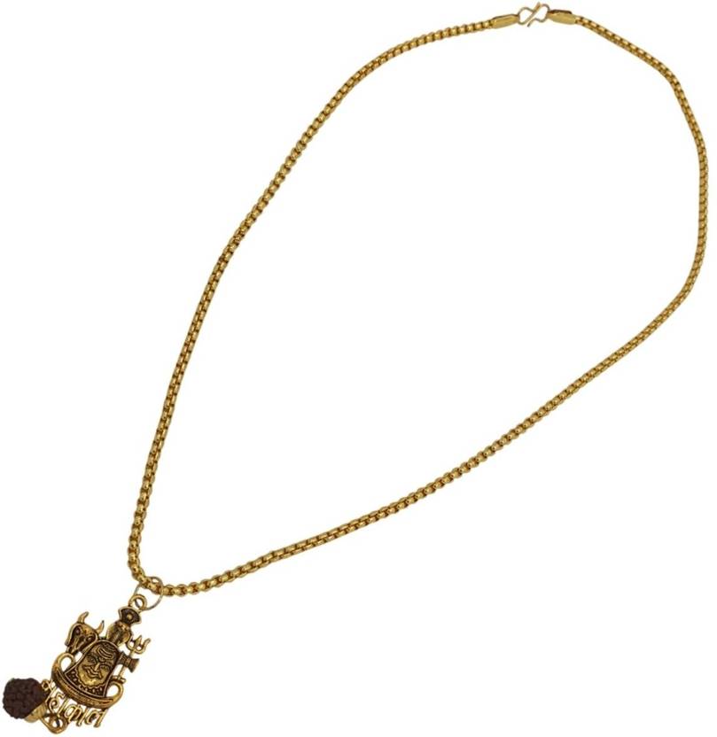 Nirvana Mukhi God Lord Shiva Mahadev Mahakaal OM Name Locket Pendant ...