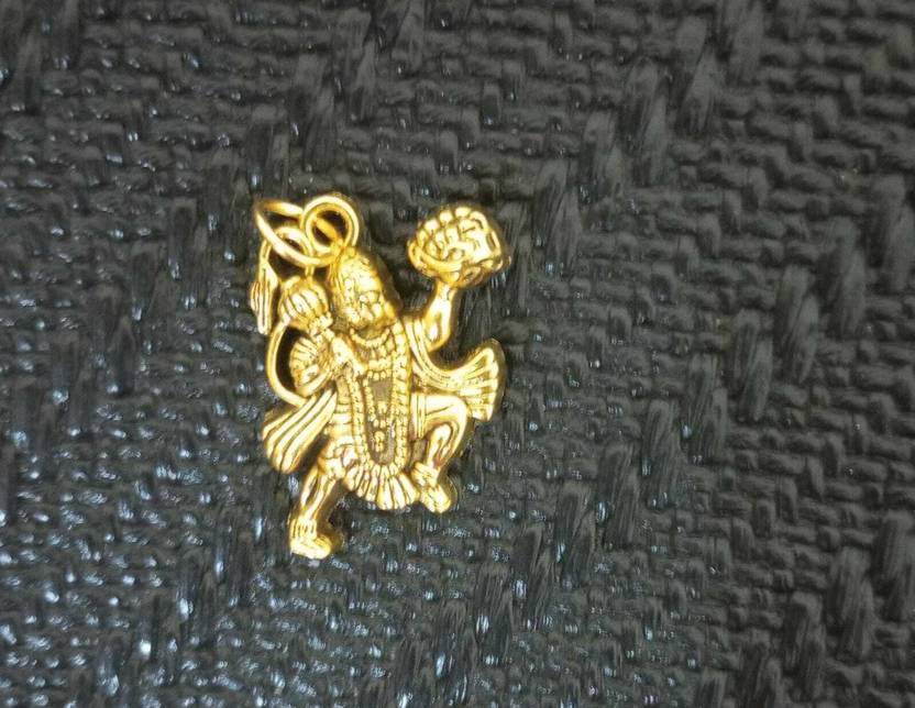pompeo GOLDEN HANUMAN JI LOCKET 178 Metal Locket Price in India - Buy ...