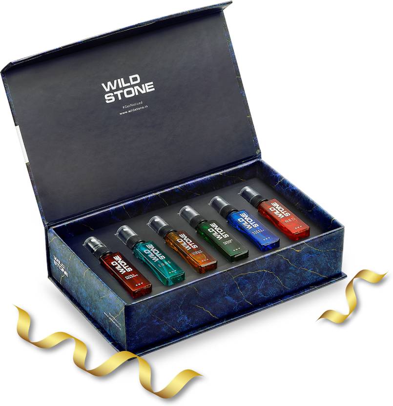 Buy Wild Stone Fragrance Gift Set for Men with Long Lasting 6 x 8ml ...