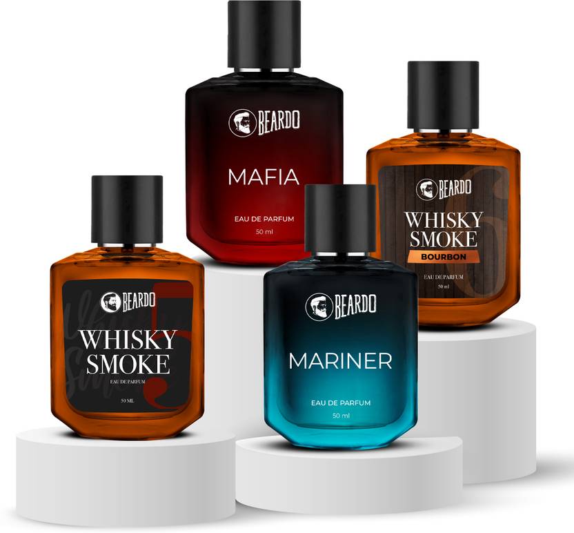 Buy BEARDO Thug Life Perfume Whisky Smoke, Bourbon, Mariner& Mafia ...