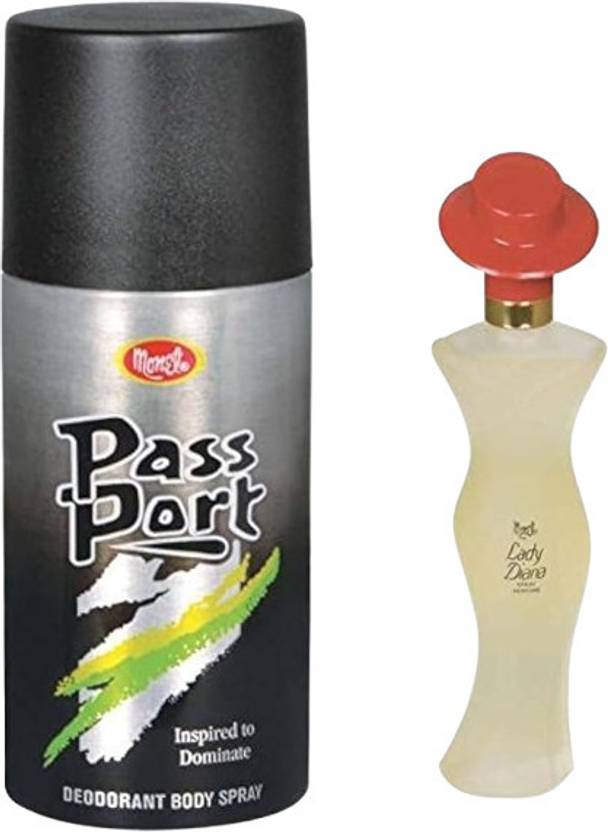 Buy MONET Lady Daina Perfume and Passport deo Eau de Parfum - 180 ml ...