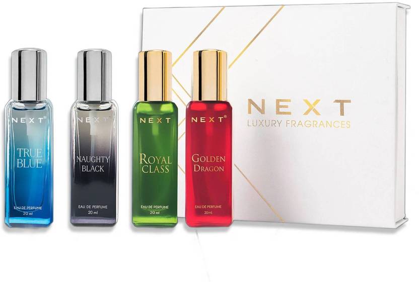 Buy NEXT Luxury Mini Pocket Perfume Pack of (4 x 20ml) Long Lasting Eau ...