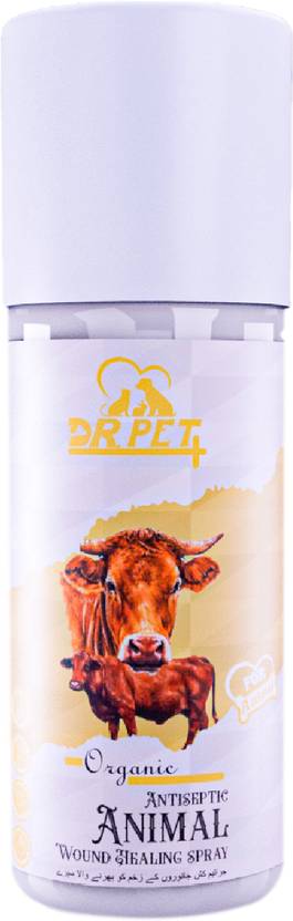 DR PET PLUS Antiseptic Animal Wound Healing Spray For Cow,Bull-Lick ...