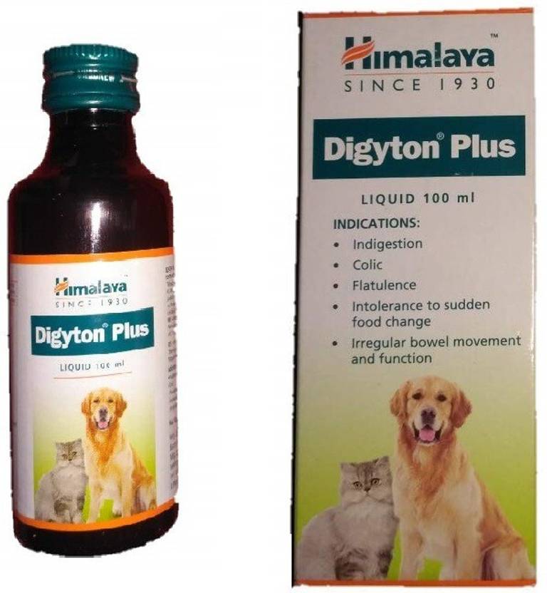 Himalaya Herbals Digyton Plus Syrup For Dogs & Cats Helps control ...