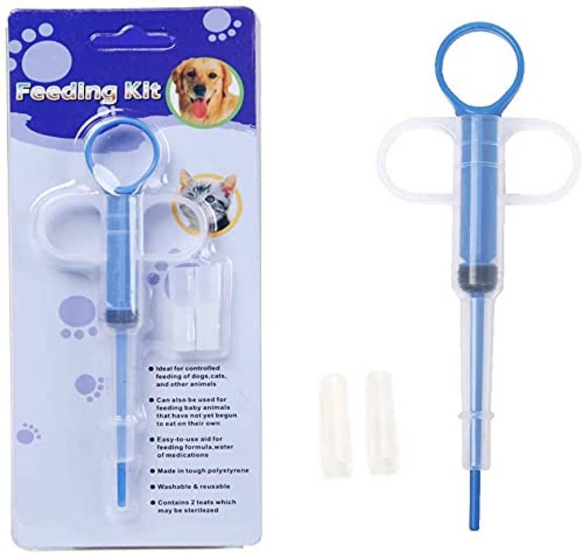 Pet Guard Pet Feeding Syringe for Dogs, Cats & Small Animals Reusable ...