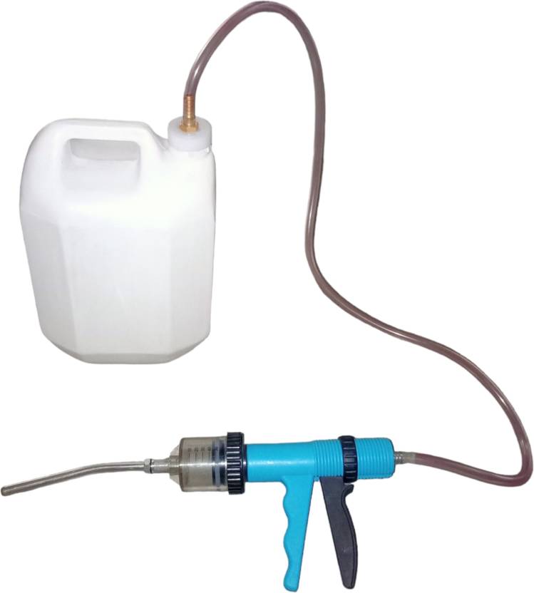 ADILAID Veterinary Syringe Reusable Adjustable Injector Dosage (60ml ...