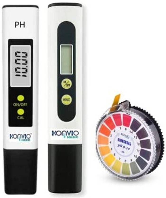 konvio neer Total Dissolved Solids Meter,Ph Meter and pH Roll pH ...