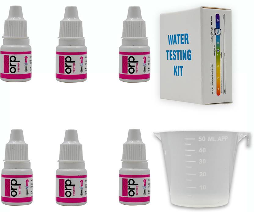 bioway ORP Liquid Testing Drops For Alkaline Water ORP Testing 6pcs Ph ...