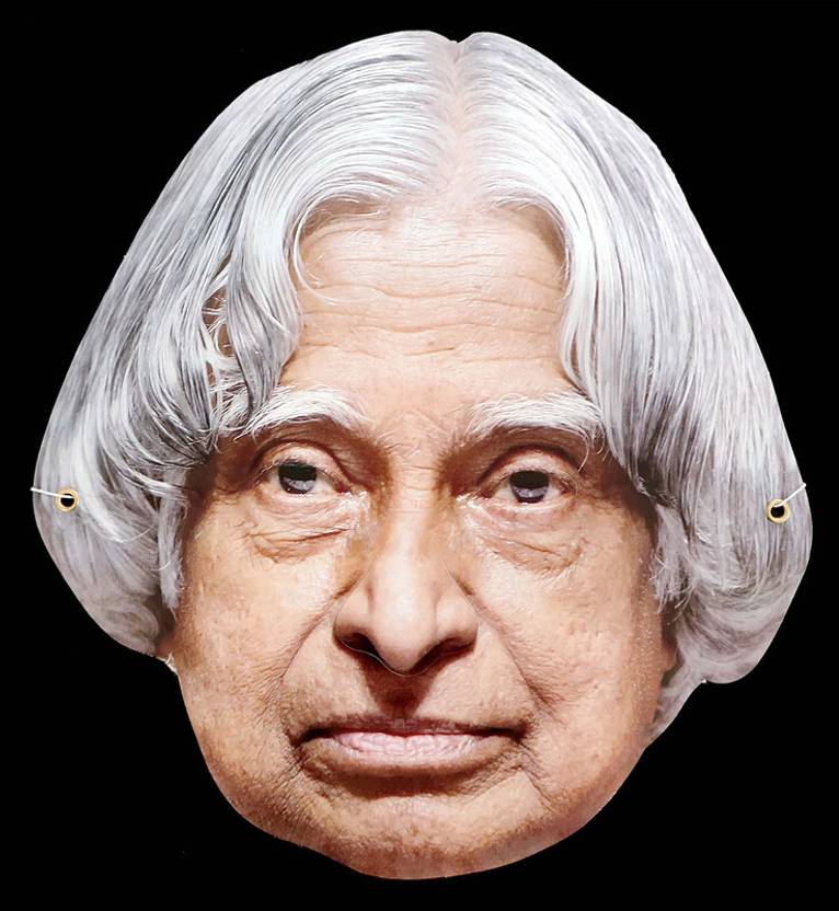 THE ICANS APJ ABDUL KALAM FACE MASK (50 PCS) Photo Booth Board Price in ...