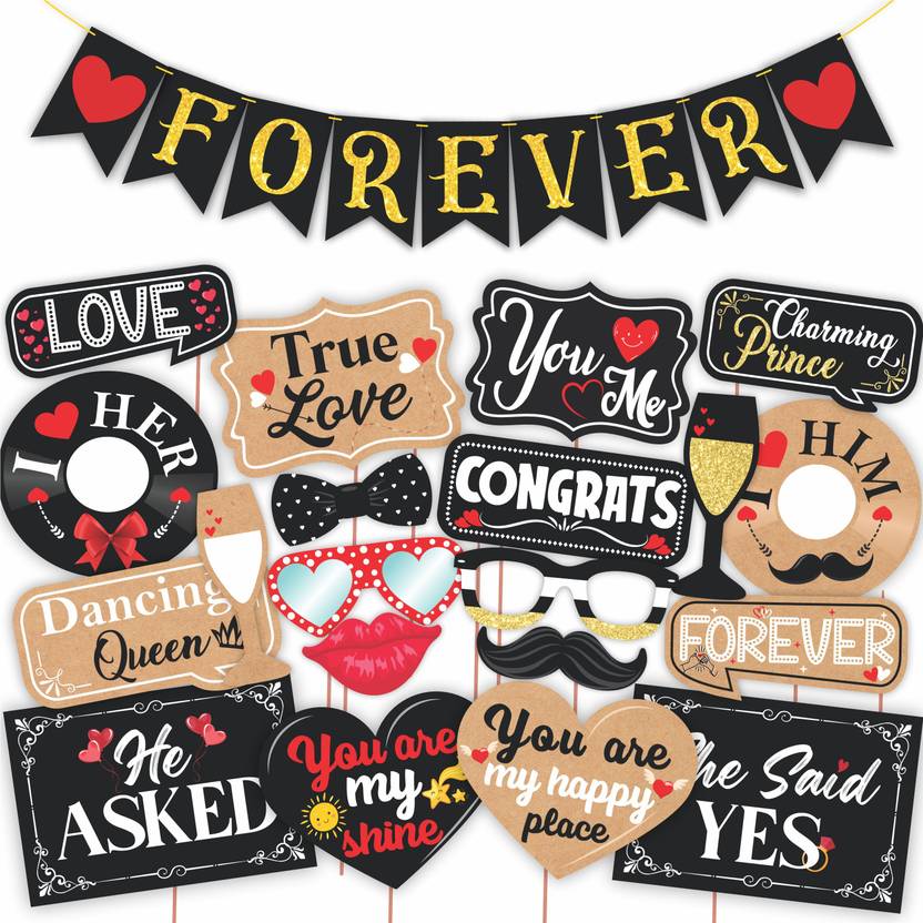 Wobbox Pre-Wedding Party Props, Prewedding Banner, Prewedding ...