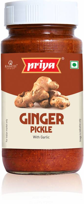 Priya Ginger Pickle with Garlic, 500g Ginger Pickle Price in India ...