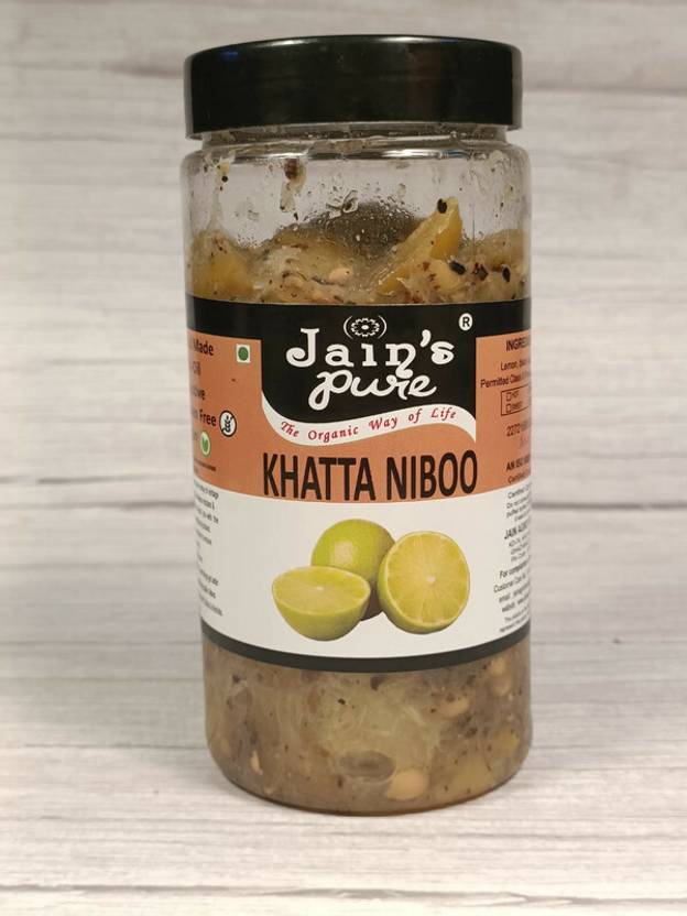 Jain's Pure Khatta Niboo Lemon Pickle Price in India - Buy Jain's Pure ...