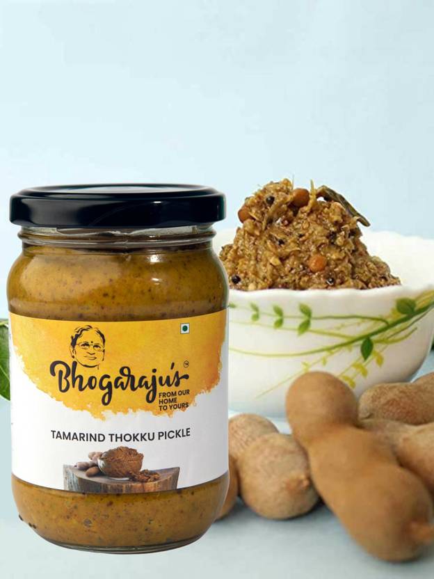 Bhogarajus Tamarind (Imli) Pickle | Green Tamarind Pickle Without ...