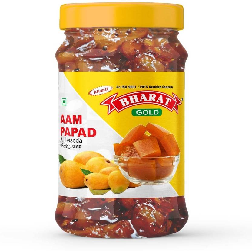 BHARAT GOLD Sweet AAM PAPAD All Natural Homemade Pickle Mango Pickle ...